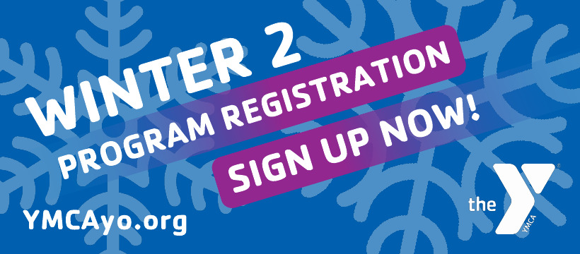 WINTER 2 PROGRAM REGISTRATION – NOW OPEN FOR MEMBERS - YMCA of Youngstown