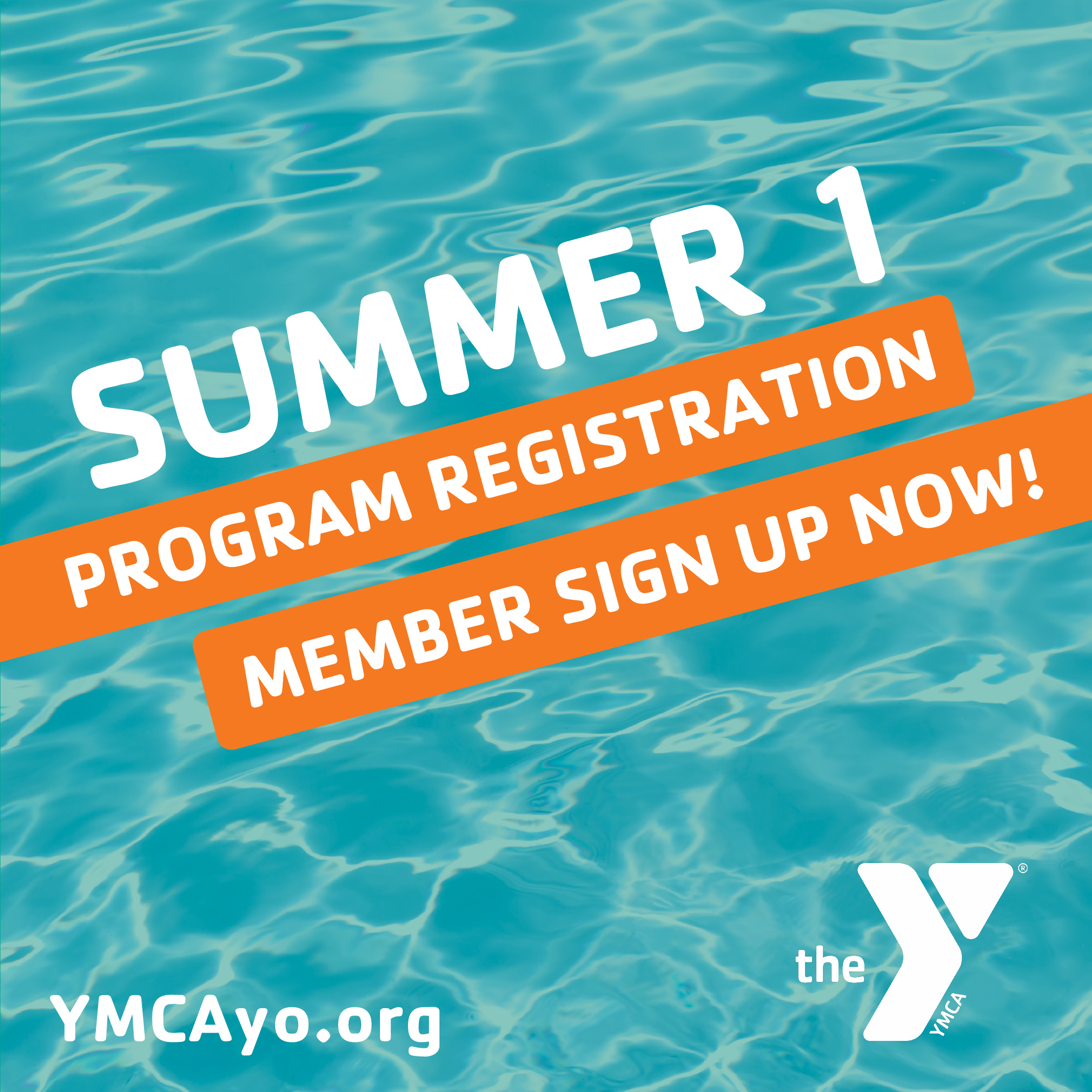 SUMMER 1 PROGRAM REGISTRATION OPEN FOR MEMBERS - YMCA of Youngstown