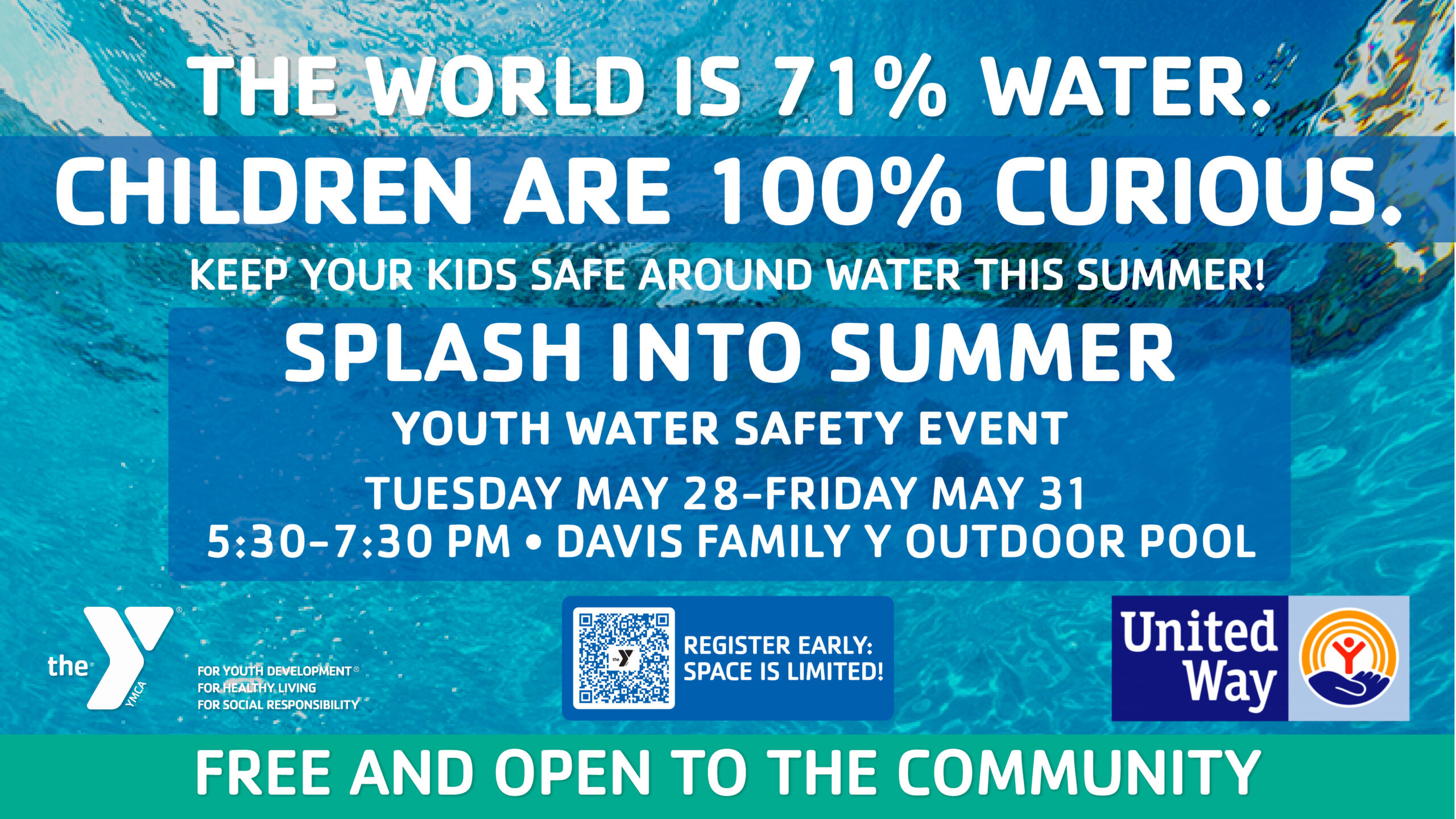 SPLASH INTO SUMMER – YOUTH WATER SAFETY EVENT - YMCA of Youngstown