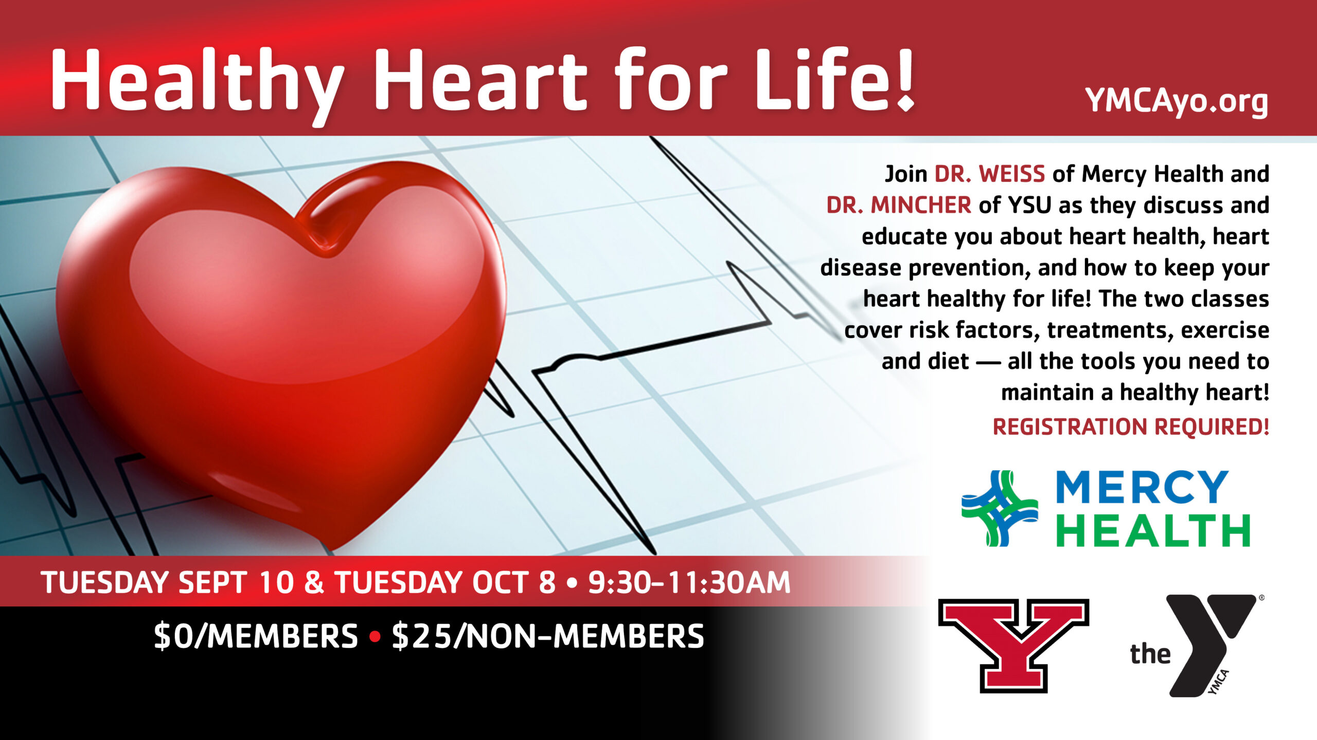 HEALTHY HEART FOR LIFE - YMCA of Youngstown