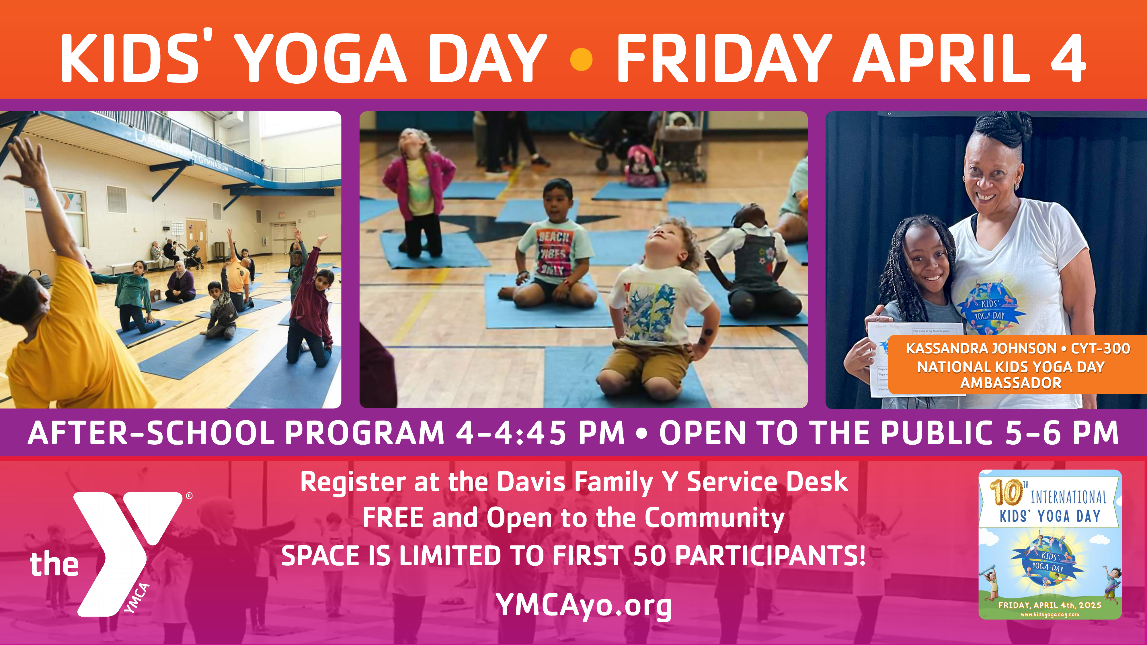 KIDS YOGA DAY - YMCA of Youngstown